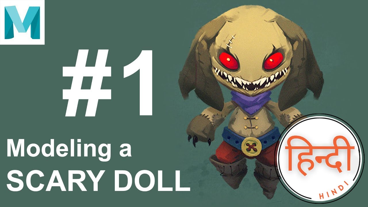 Prop Modeling in Maya for beginners . (part .1) in Hindi - YouTube