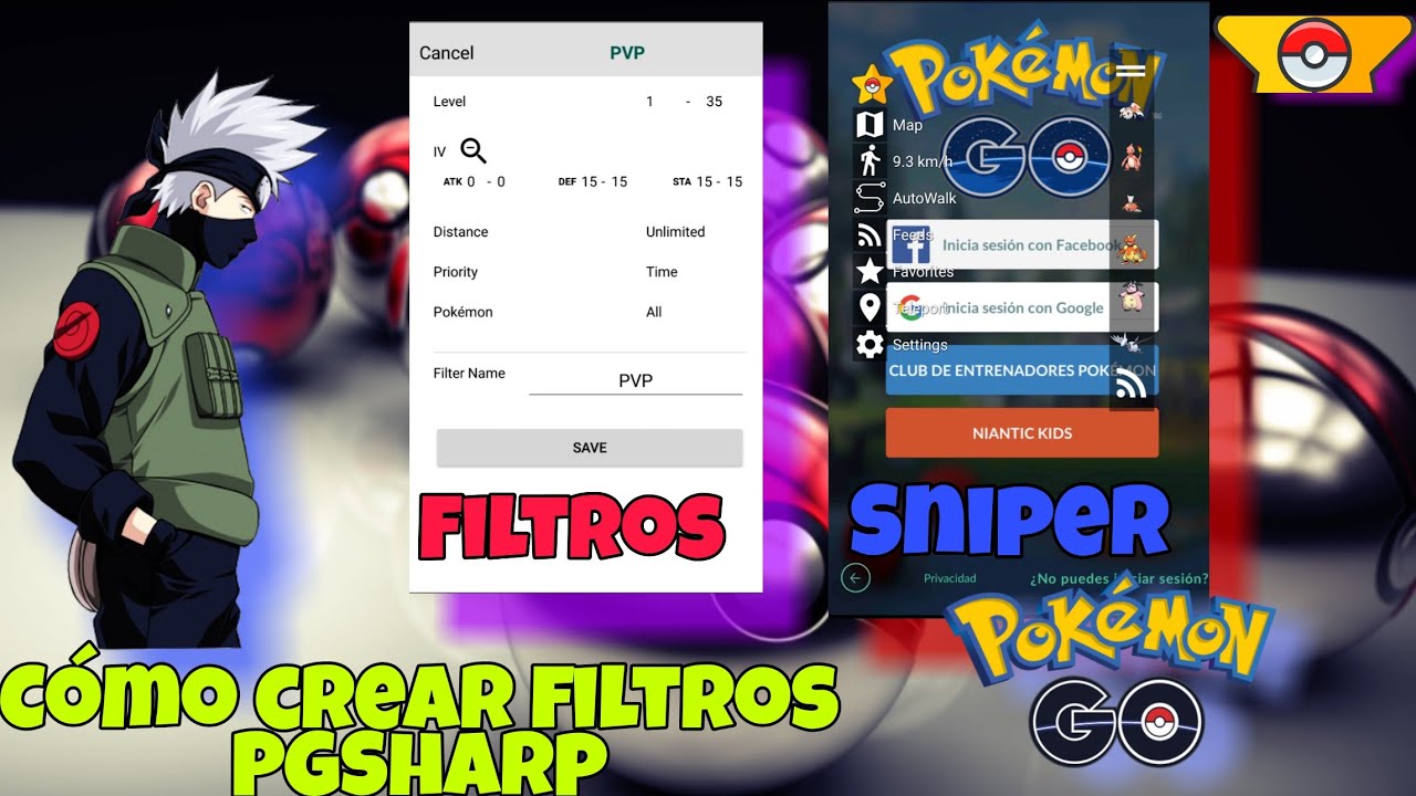 🚨Como crear FILTROS y usar el SNIPER correctamente en PGSharp🚨 - YouTube