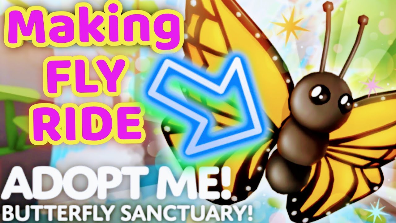 Making FLY RIDE Butterfly 2022 Adopt Me! New Update! #adoptmeupdate ...