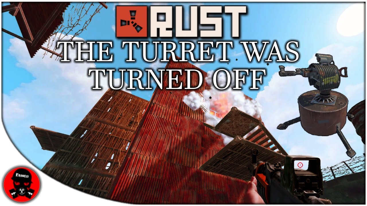 RUST RAID : Their Turret Was Turned Off - YouTube