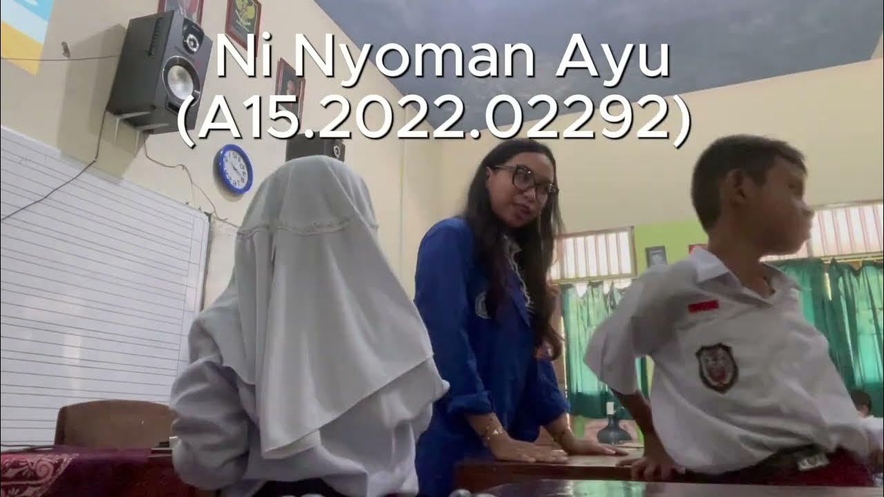 PUBLIC SPEAKING - SD N PANGGUNG KIDUL (Bicara Ada Aturannya?) || Ni Nyoman Ayu (A15.2022.02292 ...