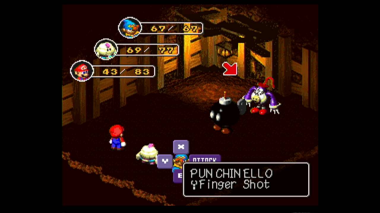 Super Mario RPG Boss 8 - Punchinello - YouTube