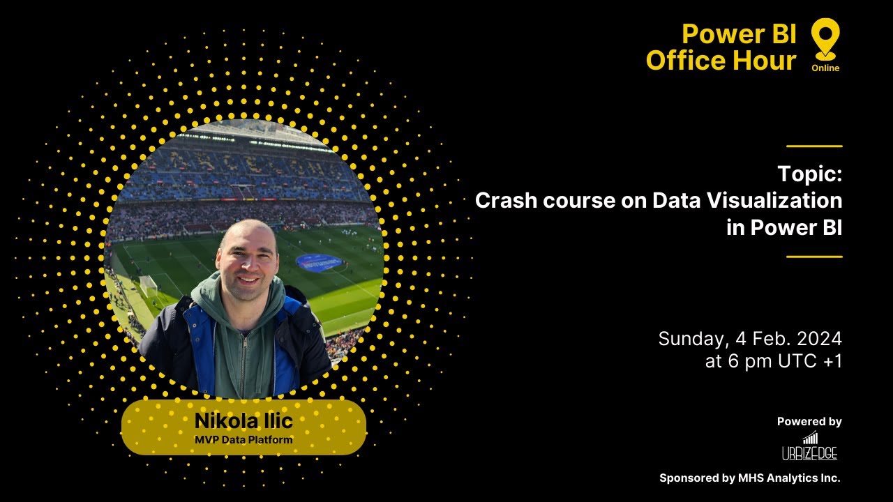 Power BI Office Hour 158: Crash course on Data Visualization in Power ...