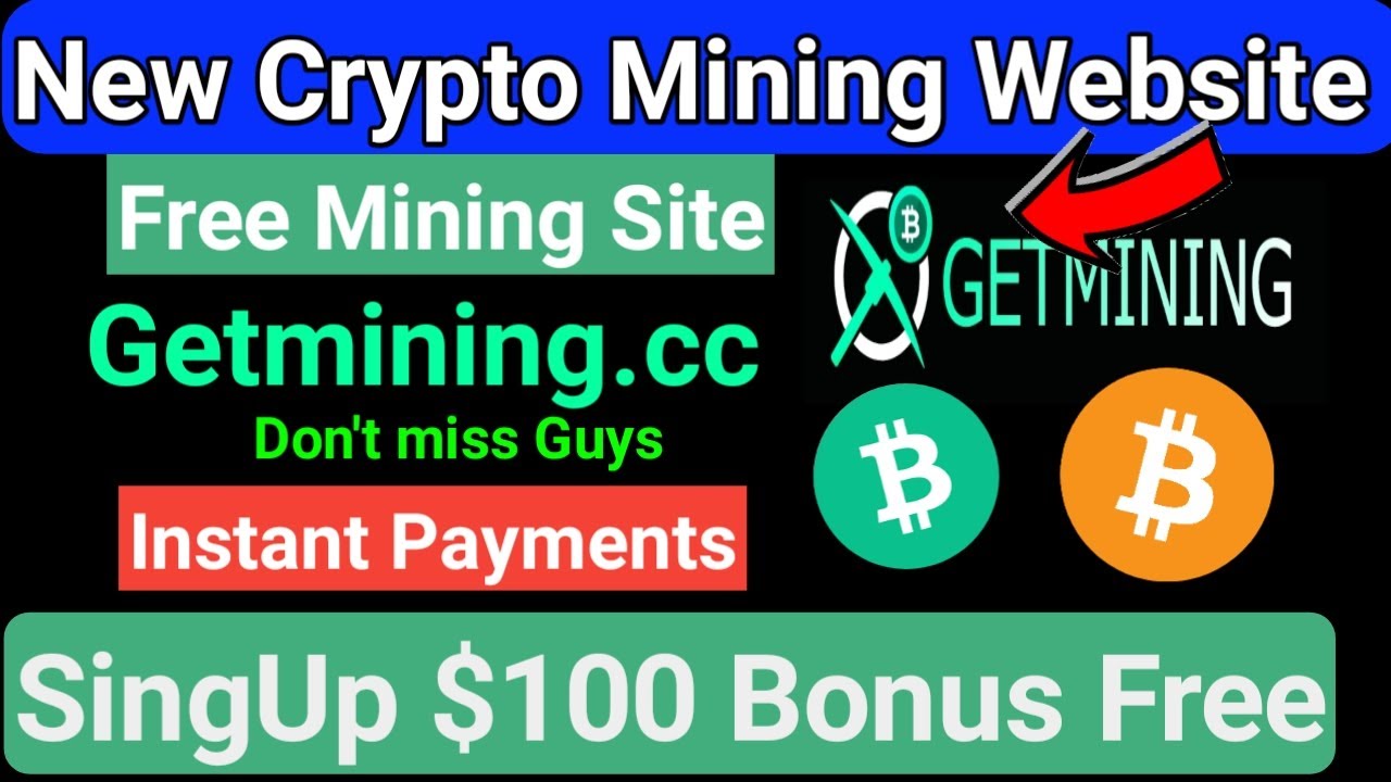 New Free Cryptocurrency Mining Site | Free Crypto Mining Site | SingUp ...