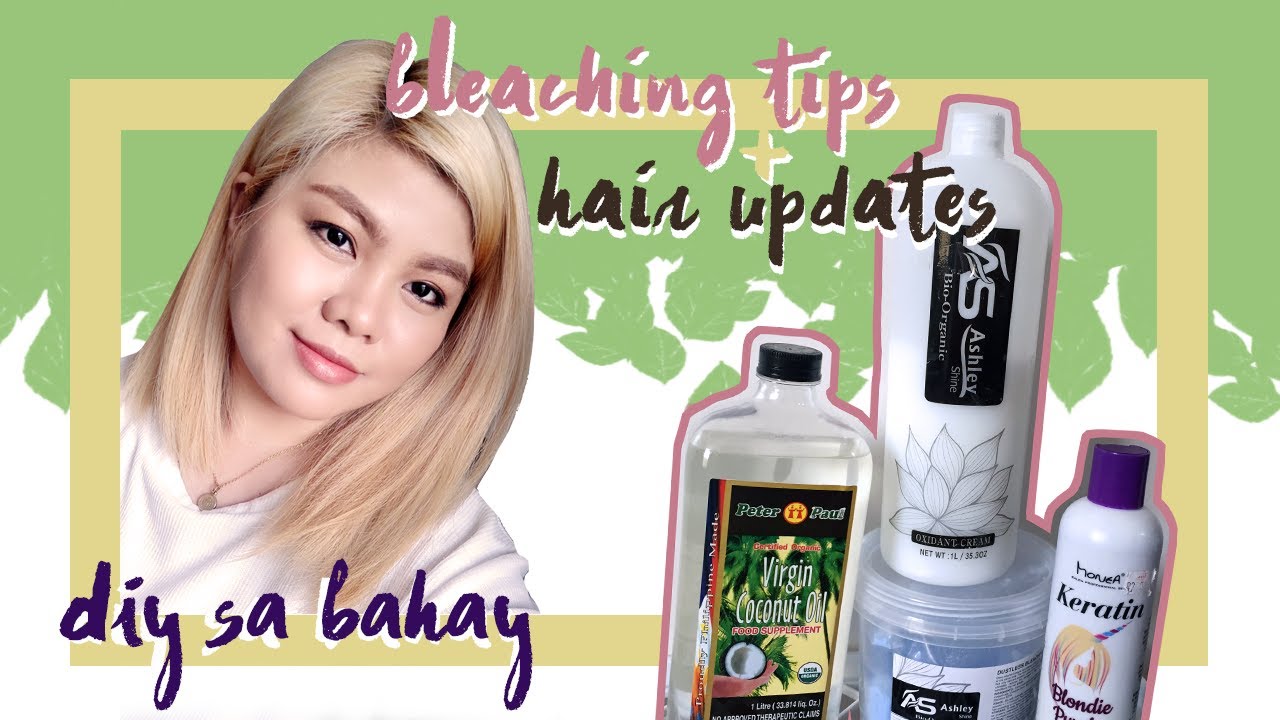 DIY Bleaching Tips Plus Hair Updates - YouTube
