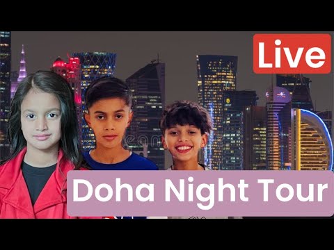 Doha Night Life | Qatar | Pearl Qatar | Road Tour Doha City | City of ...