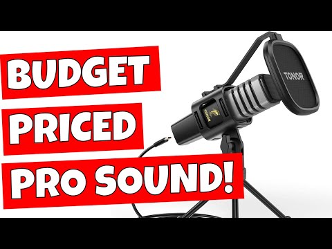 BEST BUDGET USB C Condenser STUDIO & Streaming Mic Kit TONOR TC30 Unboxing & Sound Tests