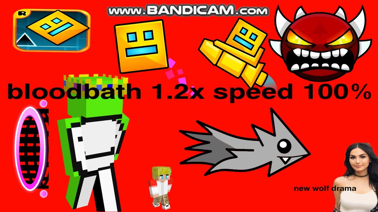 BLOODBATH 120% COMPLETE (LEGENDARY DEMON) // Extreme Demon // Geometry ...
