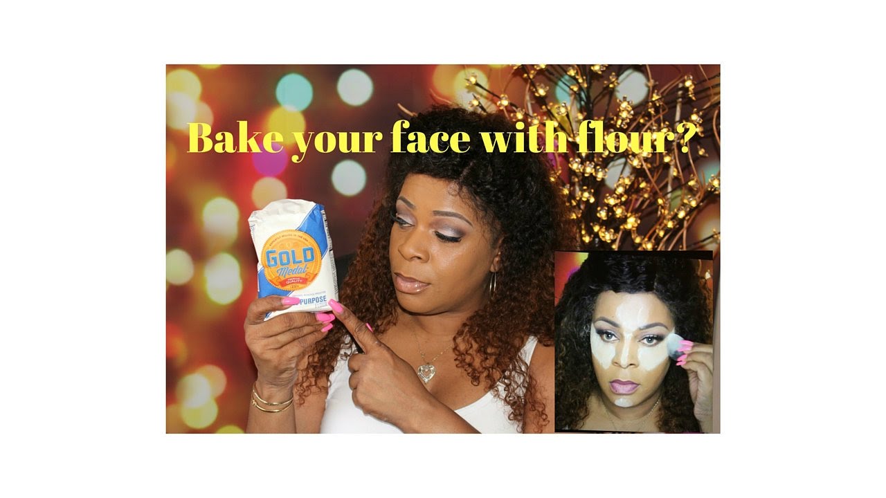 Bake your face with flour??? Let's see... - YouTube