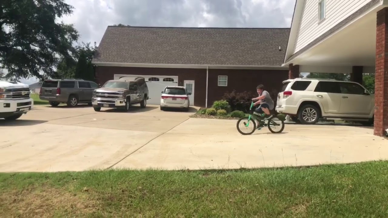 Homemade Bike Ramp FAIL! - YouTube