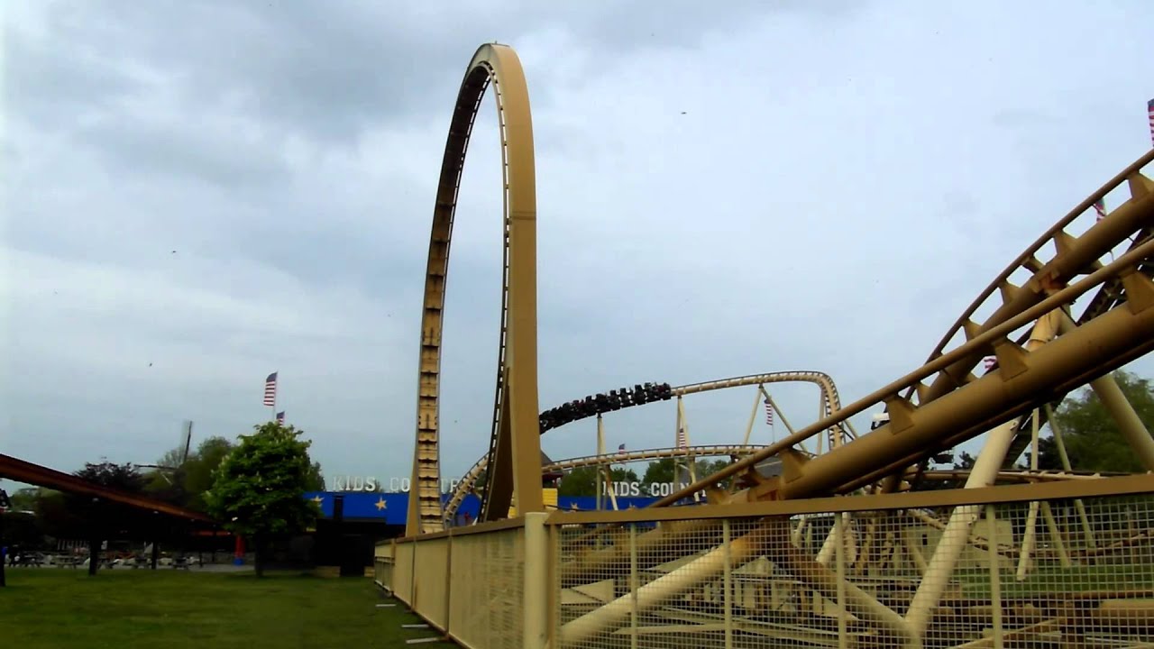 Slagharen: The Thunder Loop off ride. - YouTube