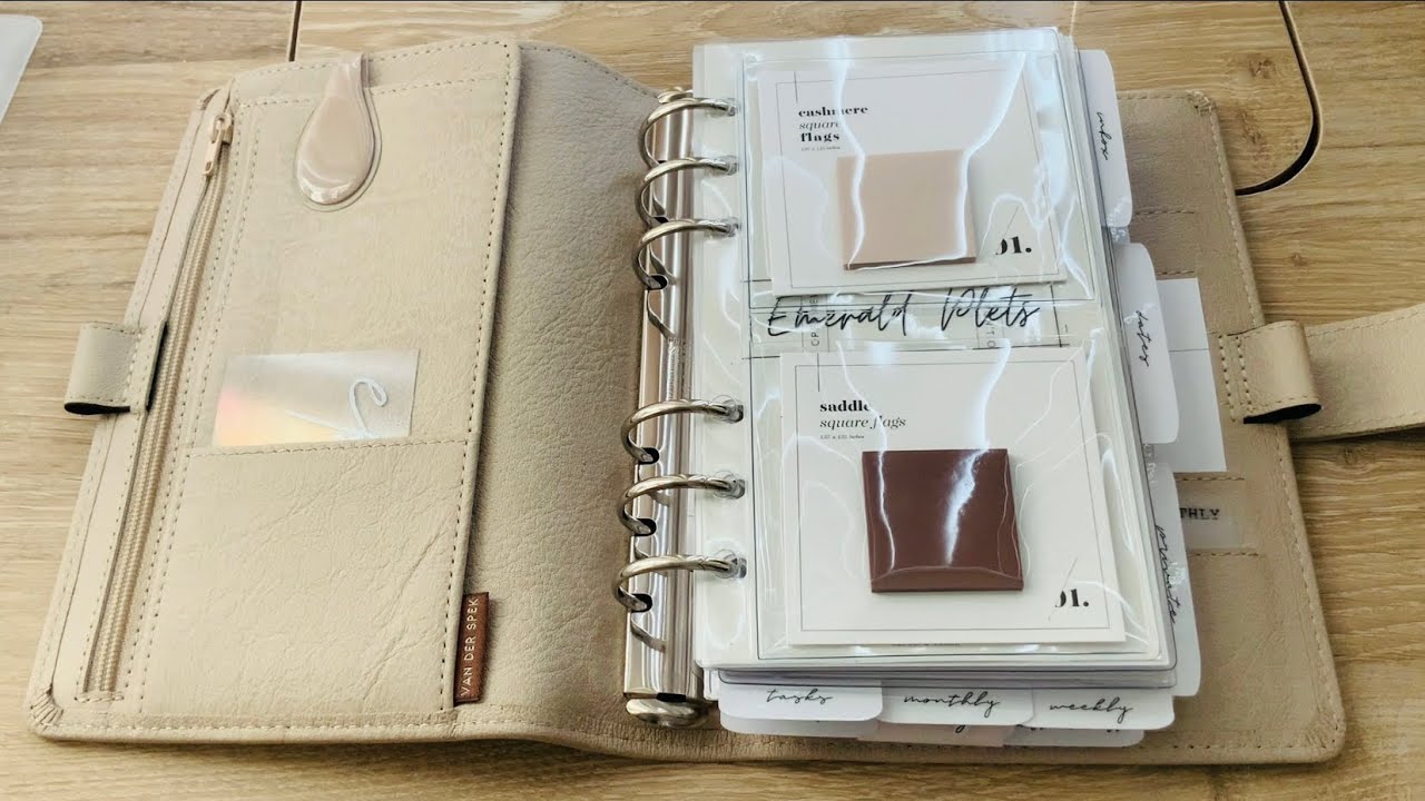 Van Der Speck (VDS) Planner Flip - YouTube