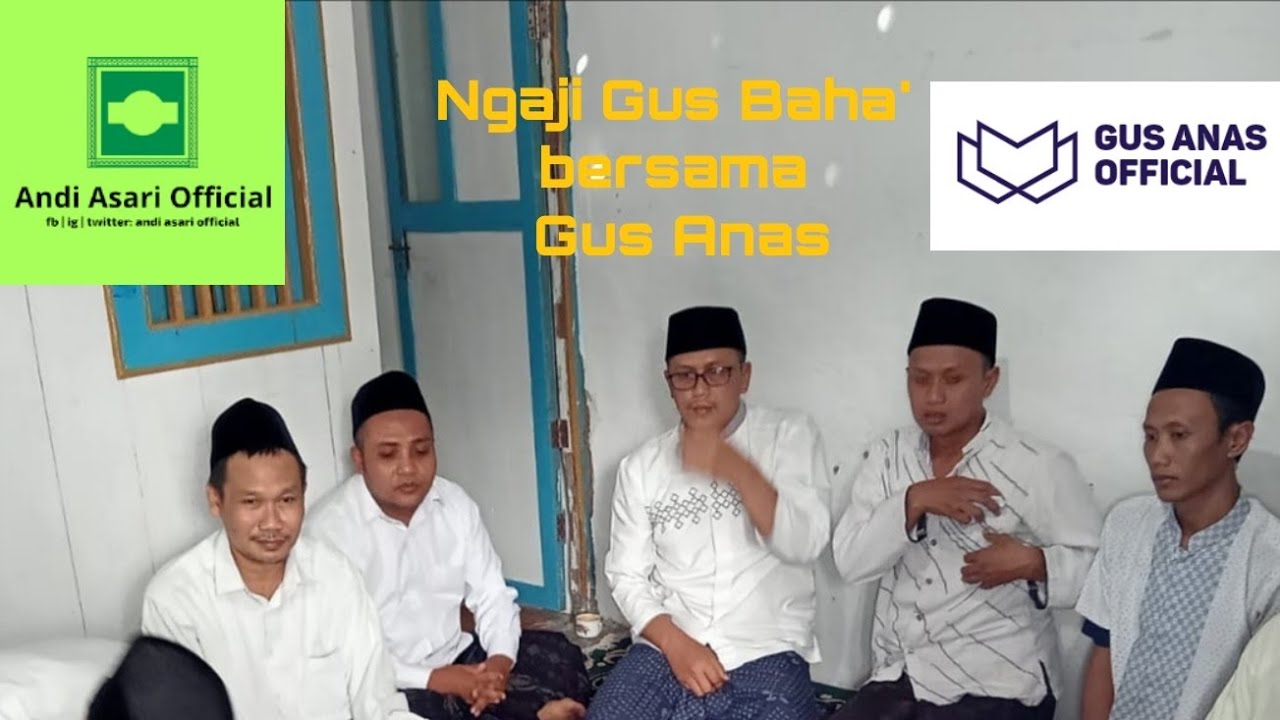 Live Ngaji Gus Baha', Gus Anas, dan Keluarga Ponpes Roudlotul Muhsinin ...