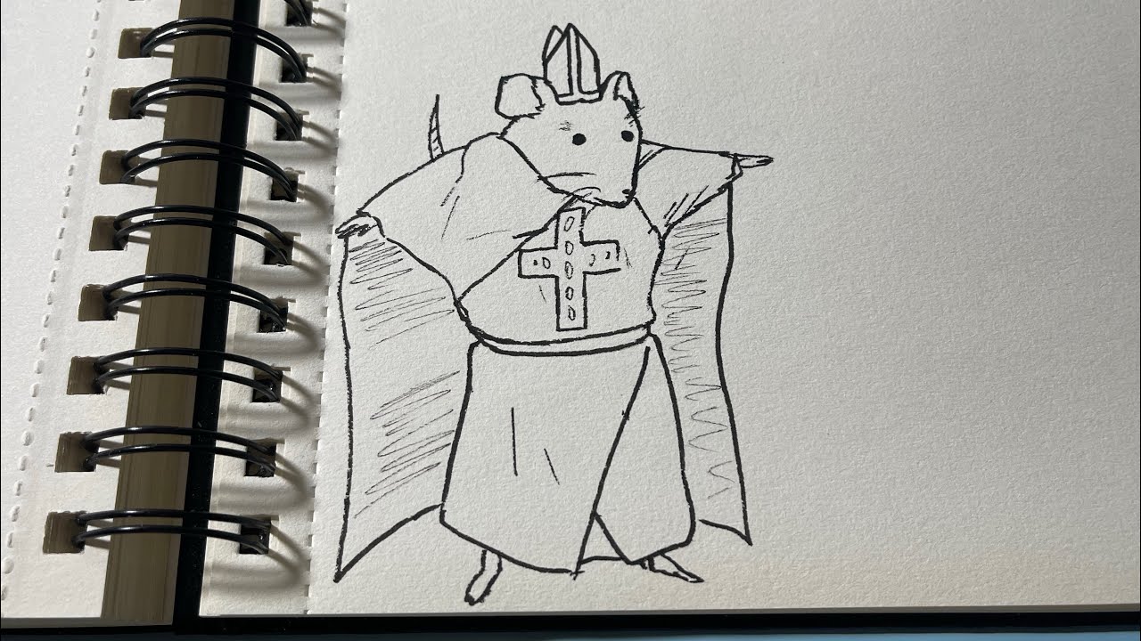 How to draw Dorime mouse meme step by step - YouTube