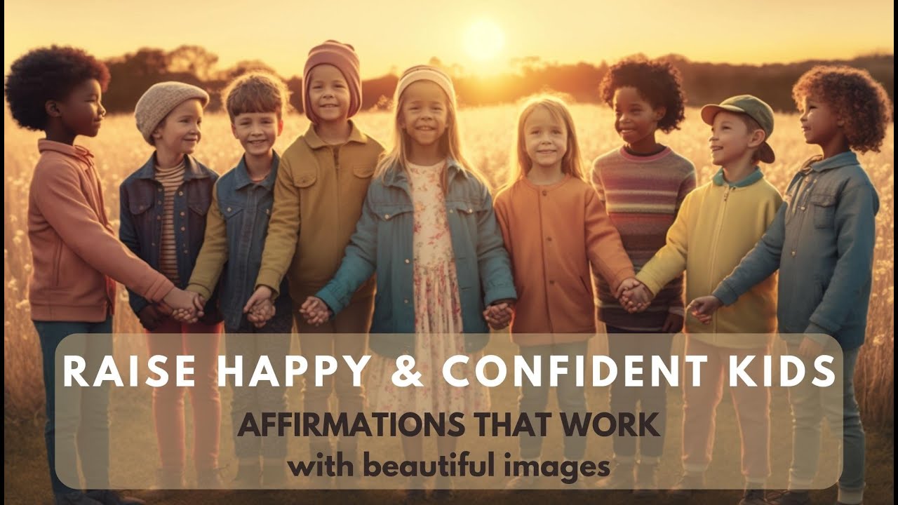 Powerful children's affirmations | Manifest a bright future for your ...