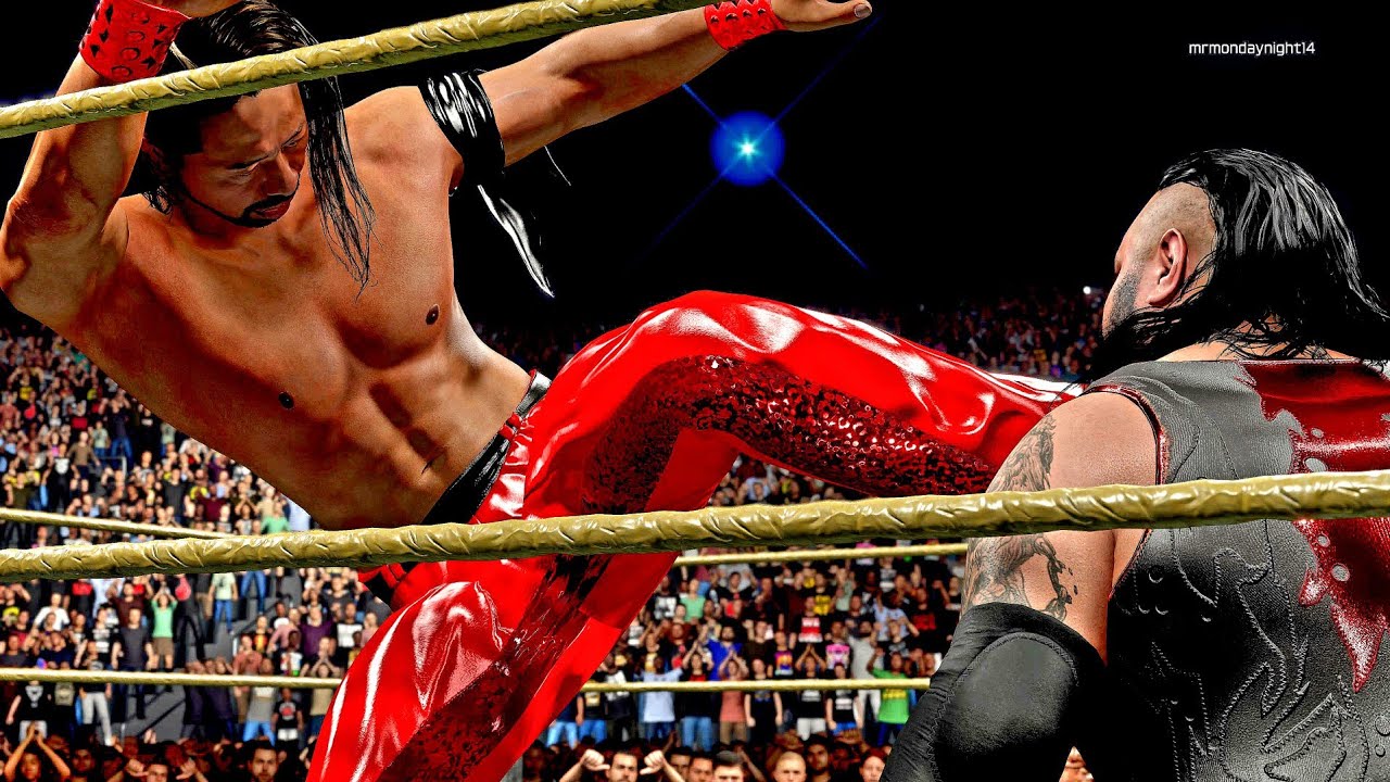 WWE 2K25 SHINSUKE NAKAMURA VS BRONSON REED NXT MENS HEAVYWEIGHT ...