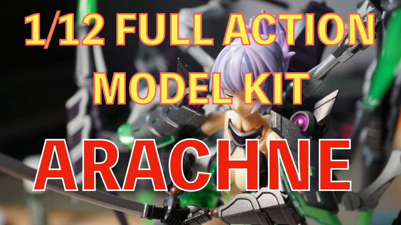 1/12 ACTION MODEL KIT.ARACHNE Spider-type device.made by EASTERN MODEL ...