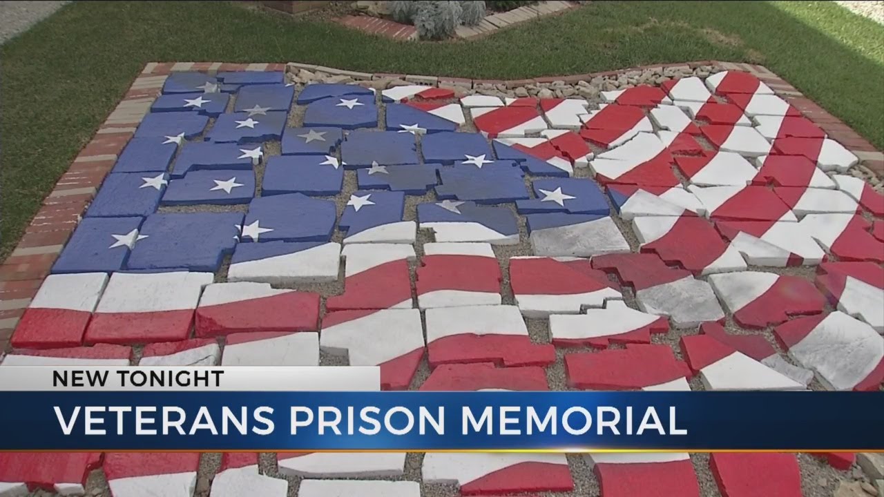 Veterans behind bars share Vietnam Memorial Wall at Marion Correctional ...
