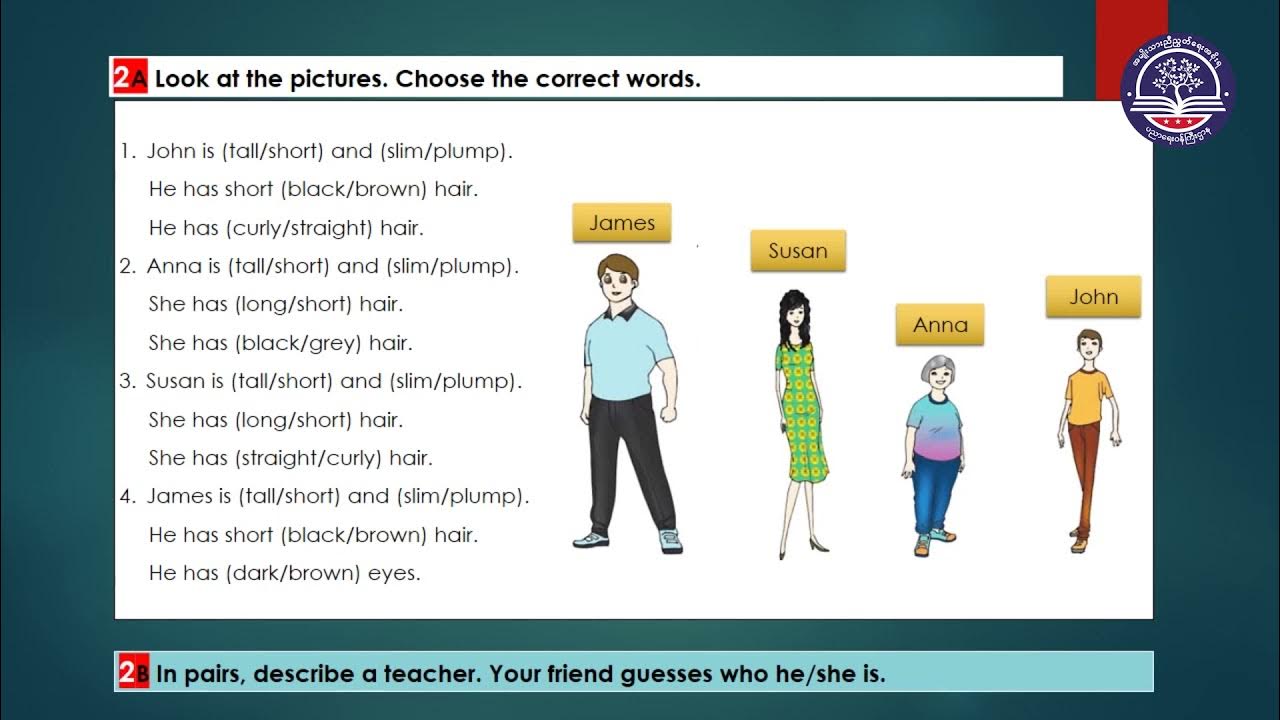 Grade 4 English, Unit (1) (အပိုင်း-၄) - YouTube