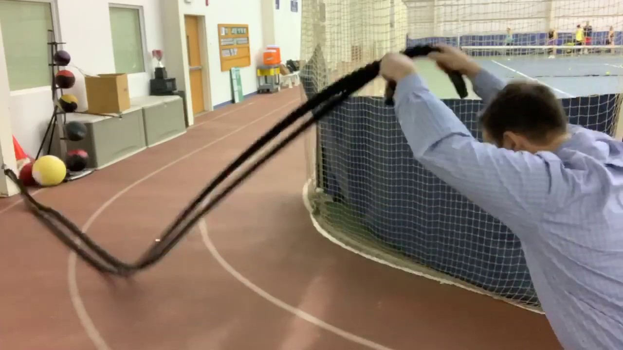 Battle Rope Exercises- are a great way to add TOTAL BODY STRENGTH to ...