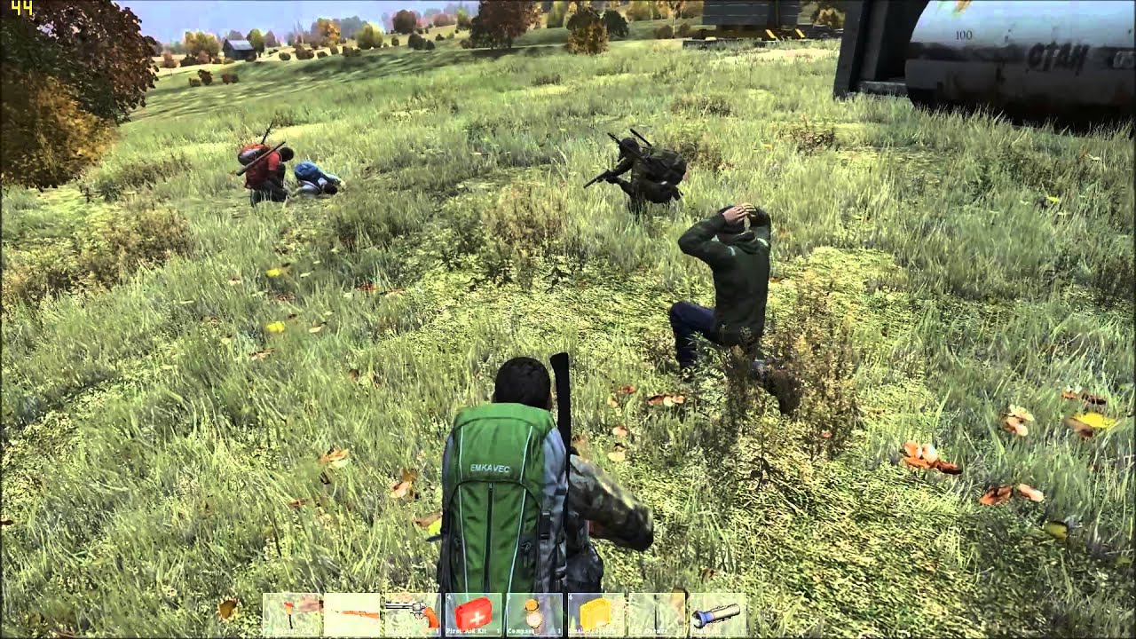 Do not give me the finger in DayZ - YouTube