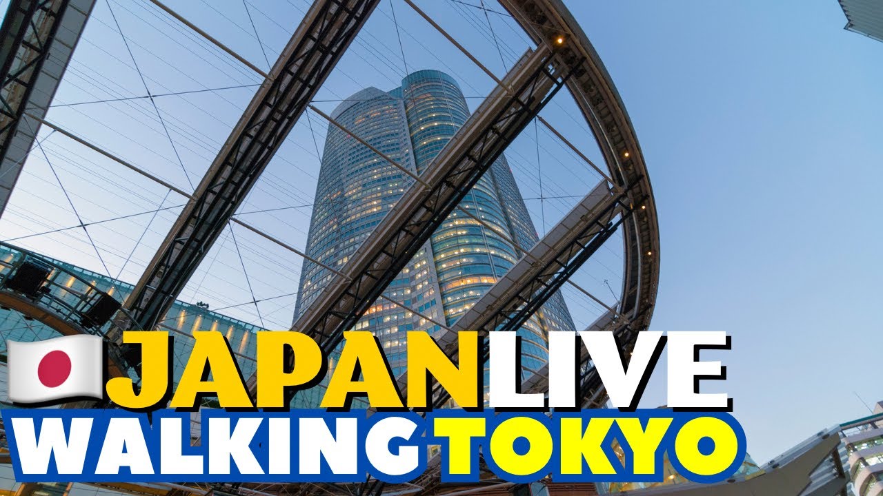 Explore Tokyo Japan 🇯🇵 Walk Vibes Living In Japan Passport Man is live! - YouTube