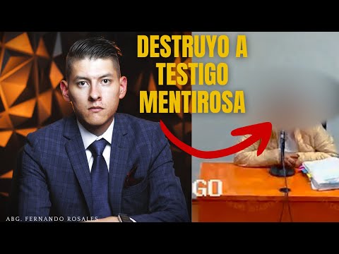 Abogado ENFRENTA a FALSA VÍCTIMA y EVIDENCIA sus MENTIRAS - YouTube