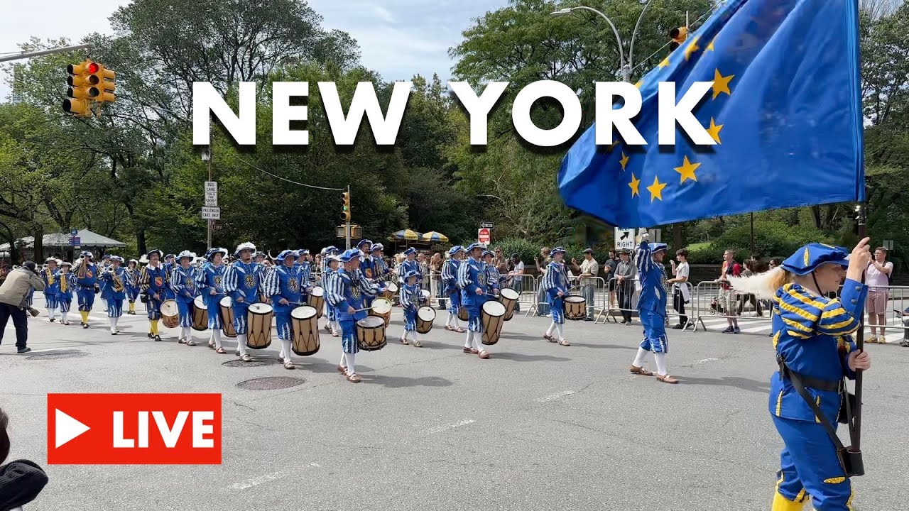 NYC Live - German-American Steuben Parade 2023 - YouTube