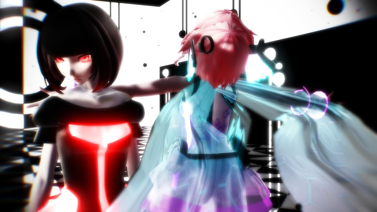 [MMD - Code Lyoko] Bad Apple - Aelita and Xana - YouTube