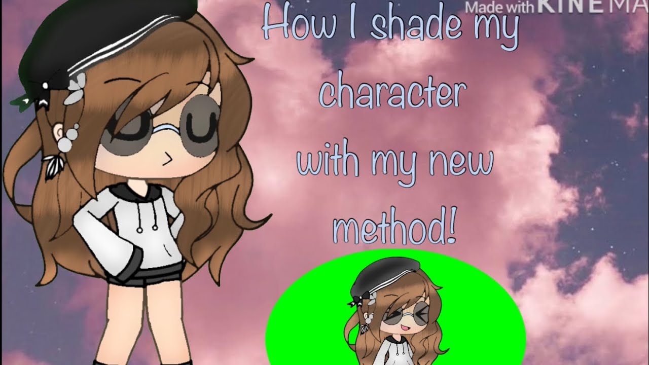 How I shade my character with my new method! - YouTube