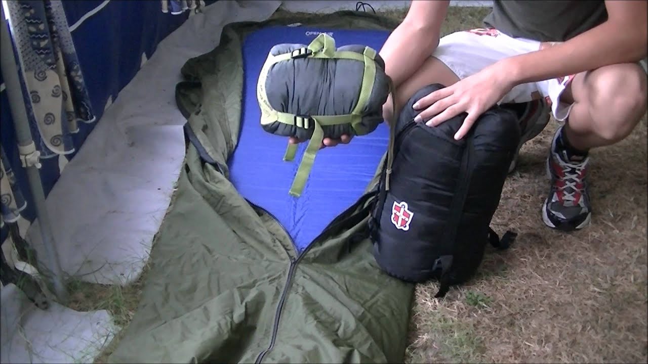 Bushcraft and camping sleep systems - YouTube