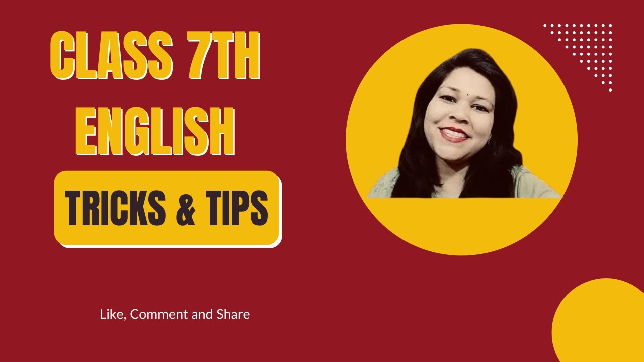 Class 7th English Practice paper | Exam preparation - YouTube