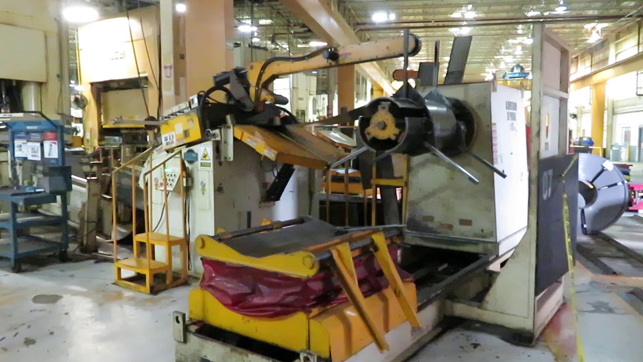 FOR SALE: 12/10/2020 - 660 Ton Seyi Stamping Press with Feedline - YouTube