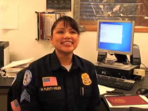 First Female BIA Officer at UTTC - YouTube
