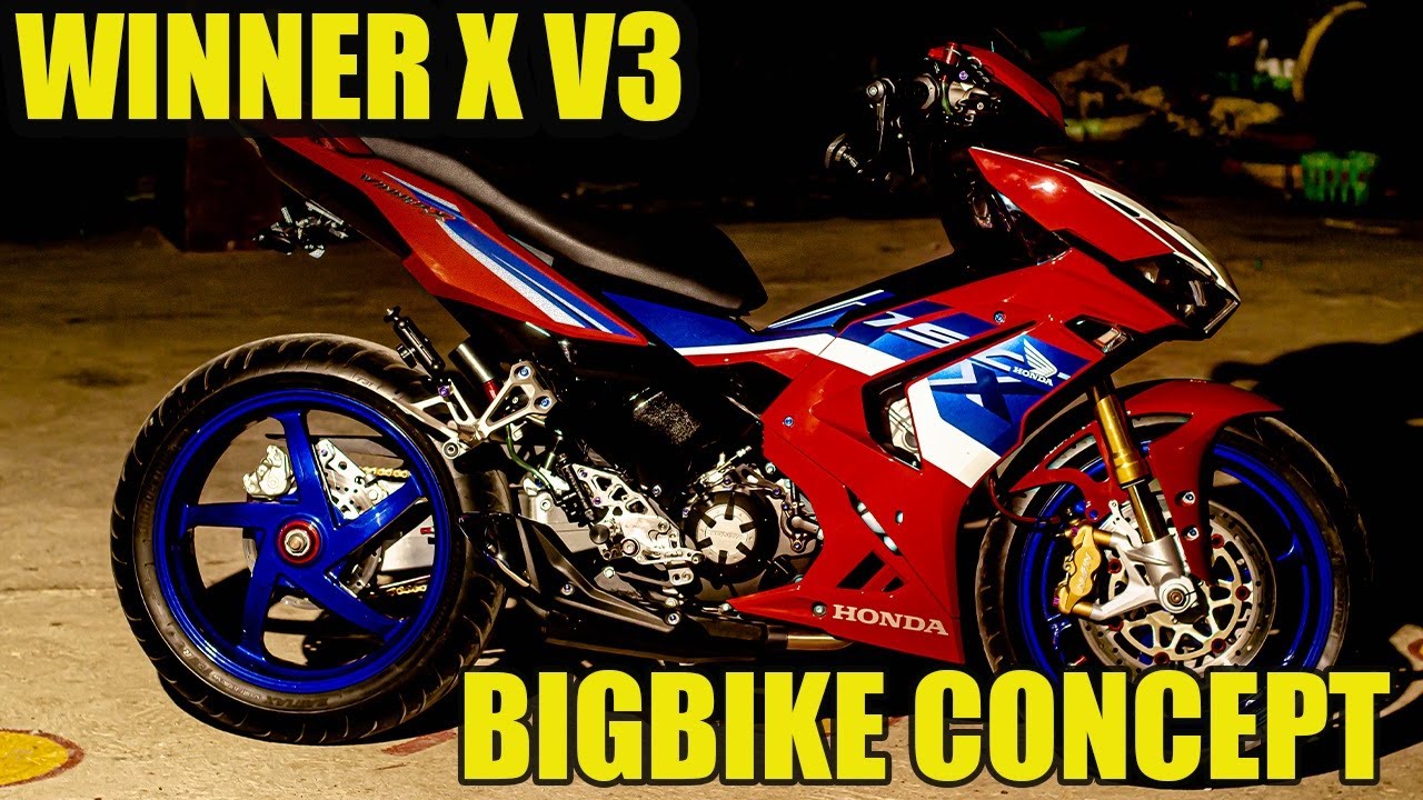 HONDA WINNER X V3 BIGBIKE CONCEPT ft. HONDA PROARM - YouTube