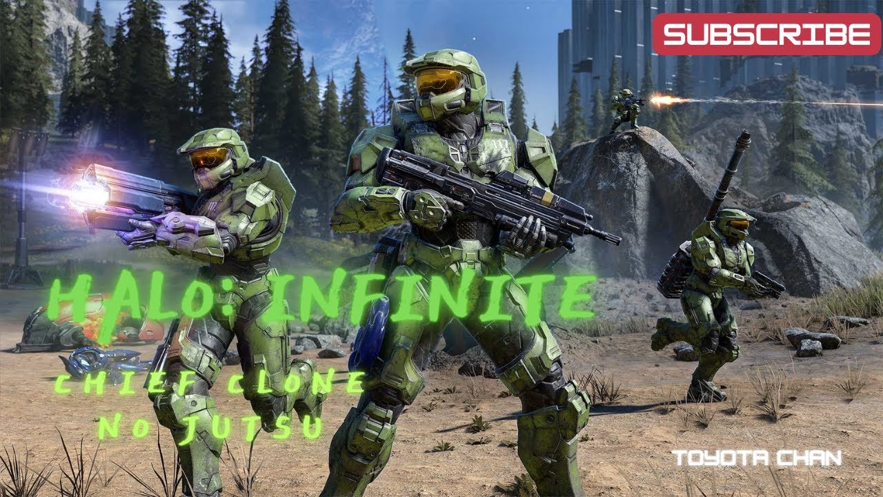 Halo: Infinite Chief Clone No Jutsu - YouTube