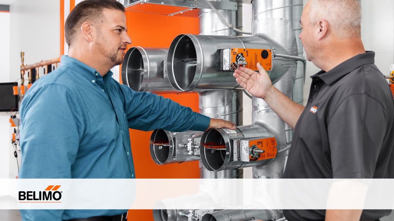 Lernvideo: Belimo ZoneEase™ VAV – Regelung von CO2, Temperatur und ...