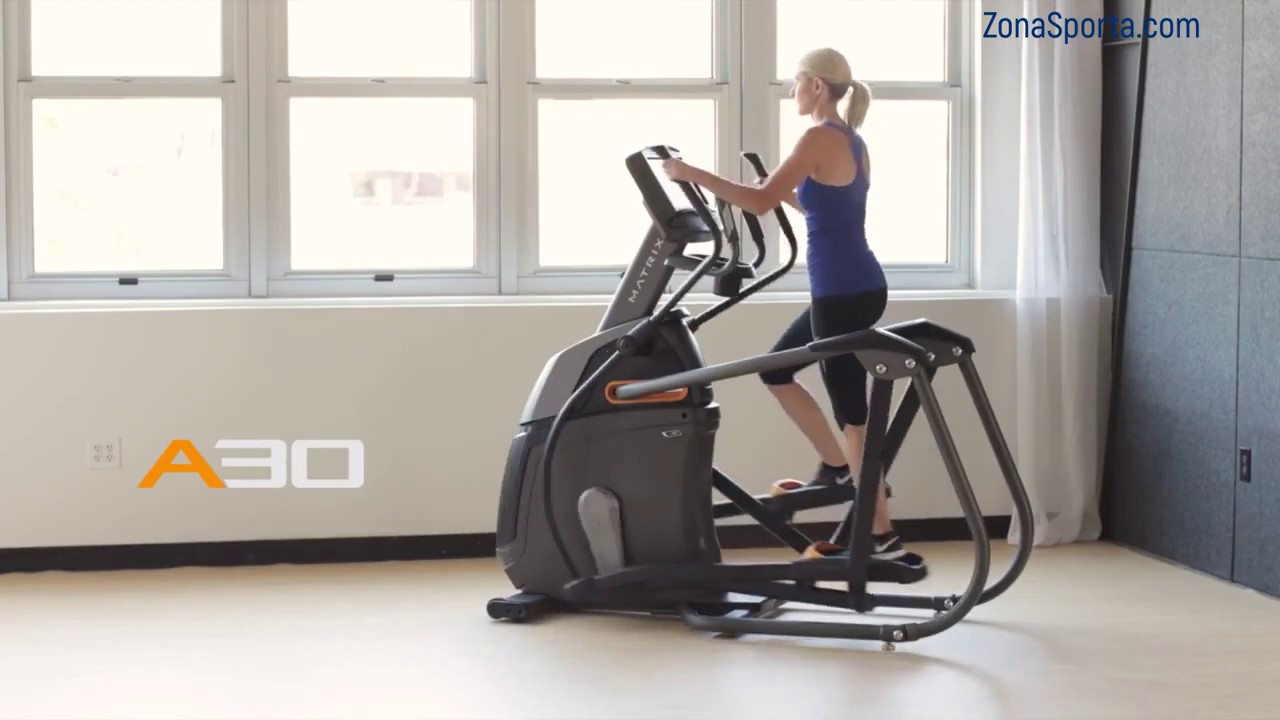 Эллиптический тренажер Matrix Fitness A30 - YouTube