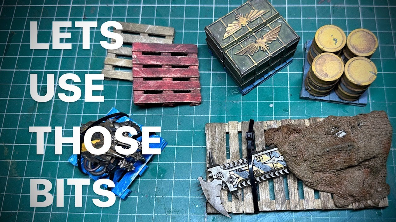 Making Scatter Terrain With Left Over Bits - Cheap and Easy Warhammer ...