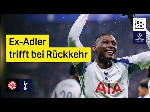 Eintracht Frankfurt - Tottenham Hotspur | UEFA Champions League | DAZN Highlights