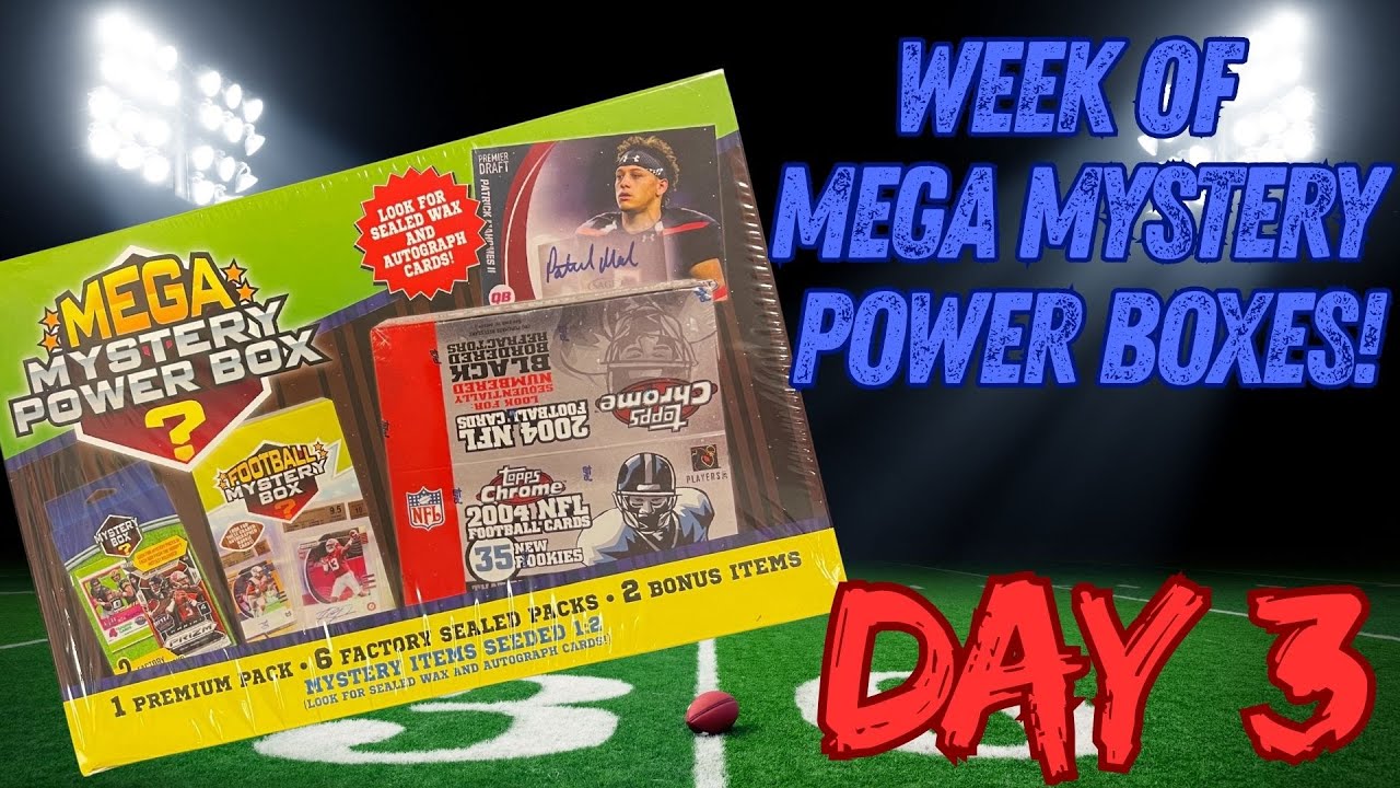NFL Mega Mystery Power Box Week - What's in 2023?!?!? - YouTube