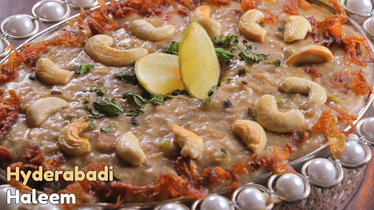 MUTTON HALEEM Authentic Hyderabads Haleem Recipe By Chef Aadil Hussain ...