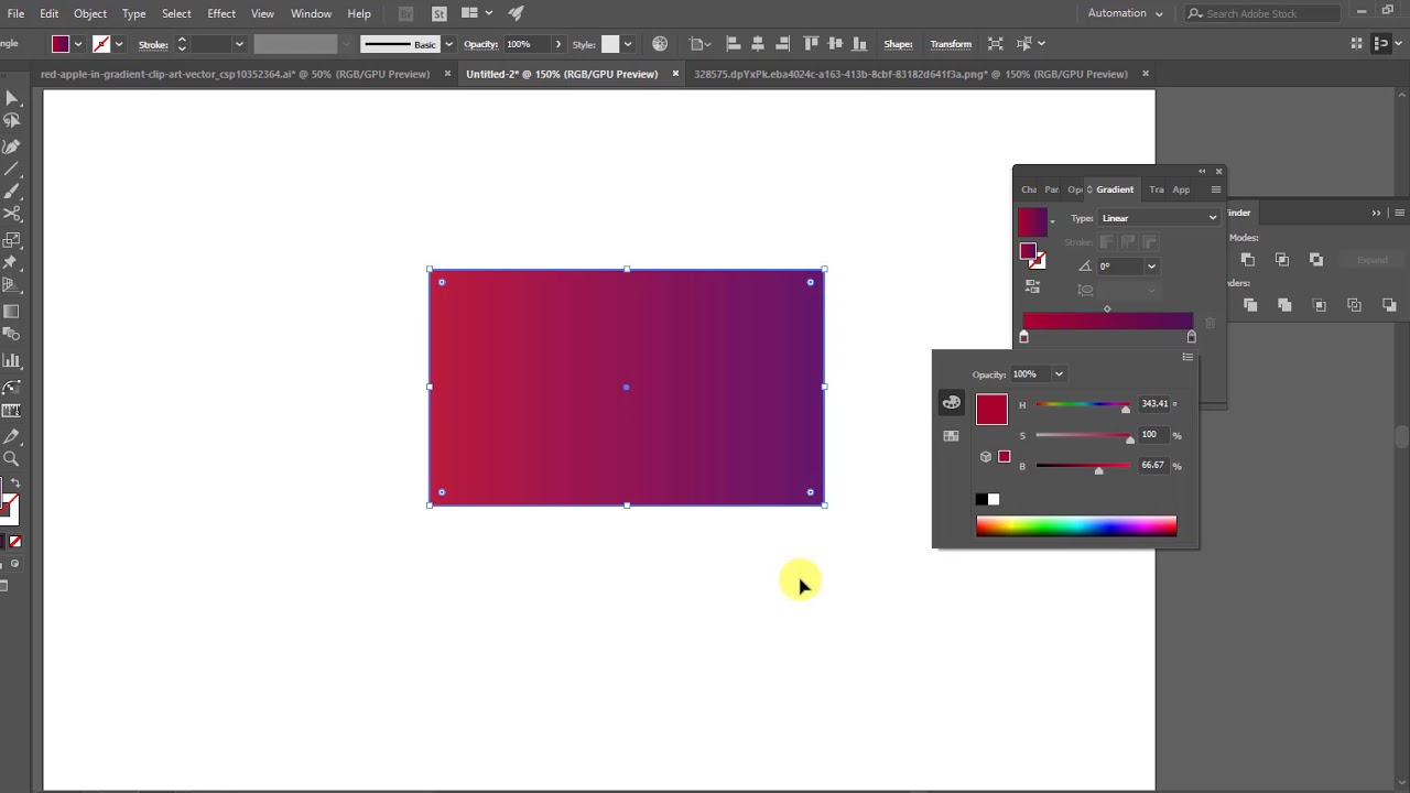 How To Use Gradient Tool In Adobe Illustrator YouTube How To Use Gradient Tool In Adobe Illustrator YouTube