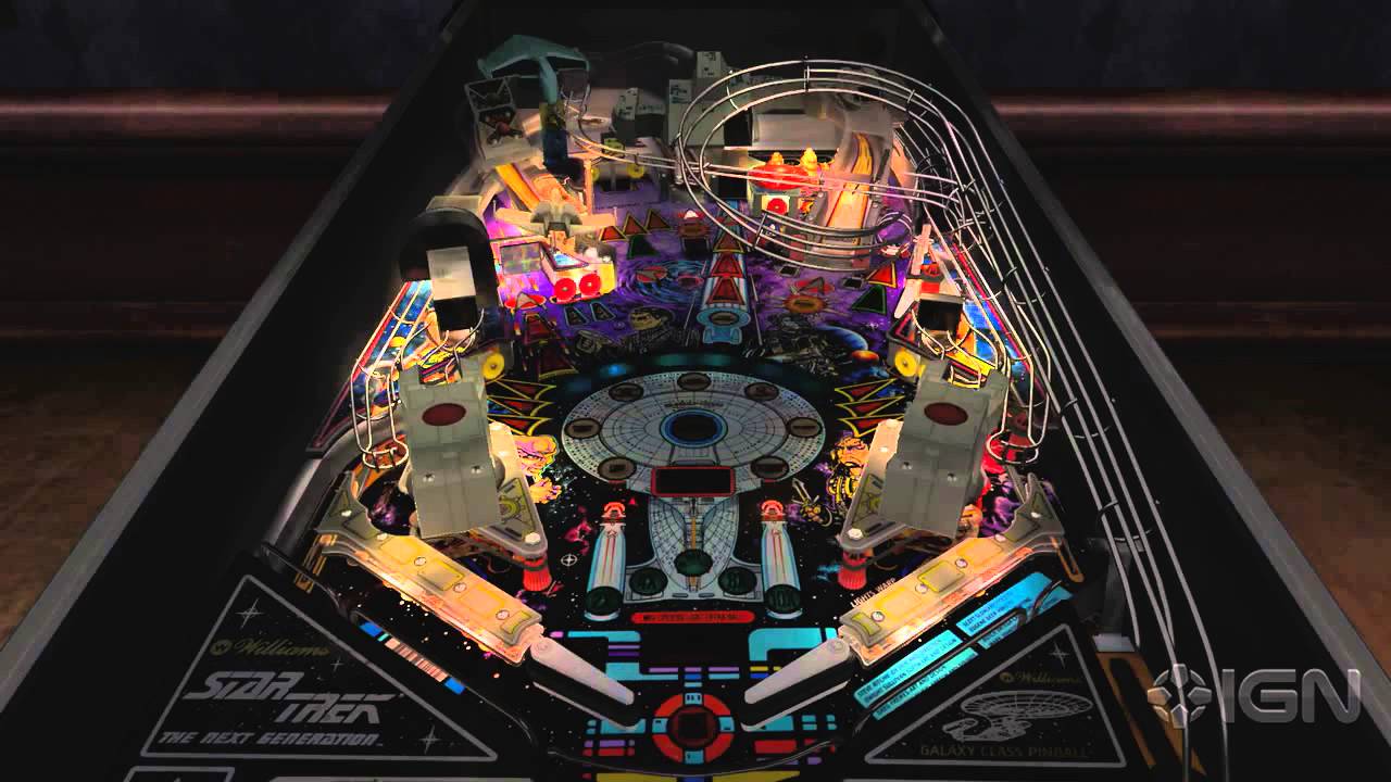 Pinball Arcade - Star Trek: The Next Generation Table - YouTube