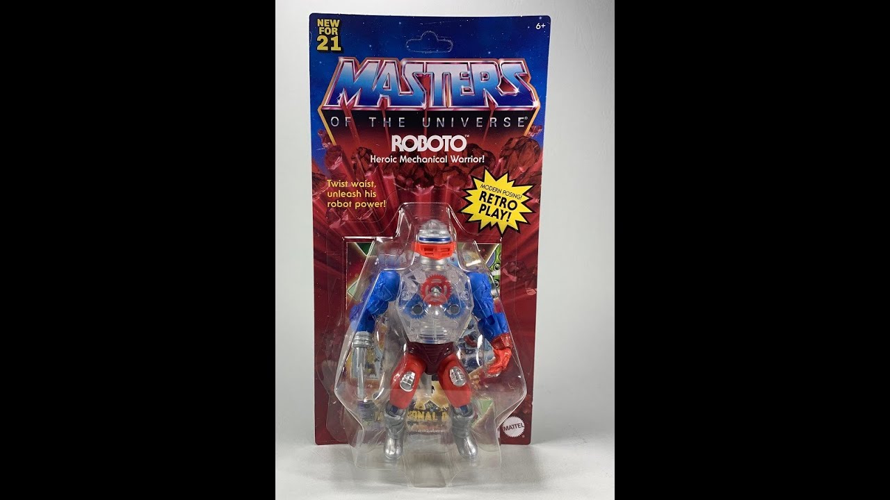 Unboxing He - Man Origins Roboto - YouTube