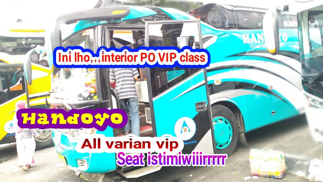 Interior bis Handoyo kelas VIP all variant - YouTube