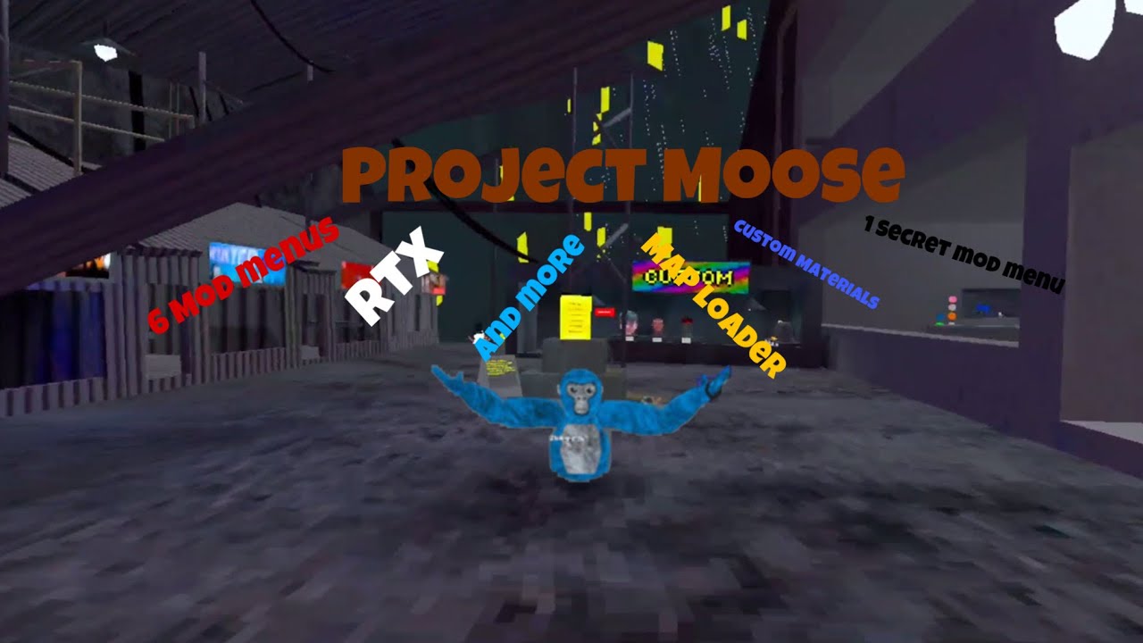 This Gorilla Tag Copy has 7 Mod Menus + RTX, Monkey map loader, And ...