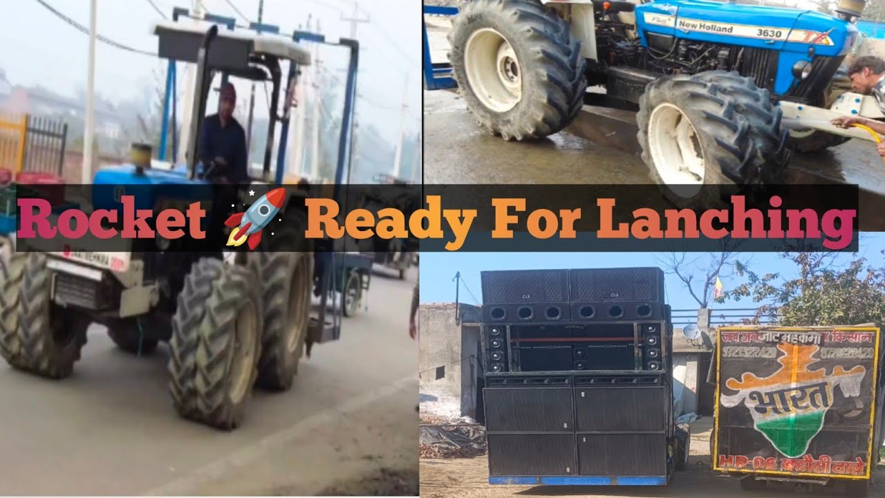 Tractor Work Complete 🥱 Rocket 🚀 Ready For Lanching 👍 Washing # ...