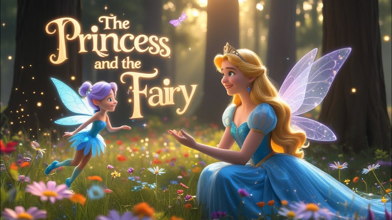 The Princess and the Fairy 🧚‍♀️ | A Magical Tale of Friendship ...