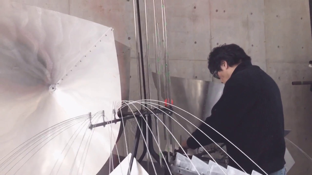 BASCHET MUSICAL SCULPTURE @京都芸大 - YouTube